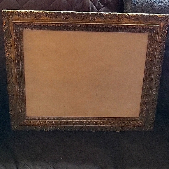 Accents | Vintage Carved Wood Frame No Glass | Poshmark
